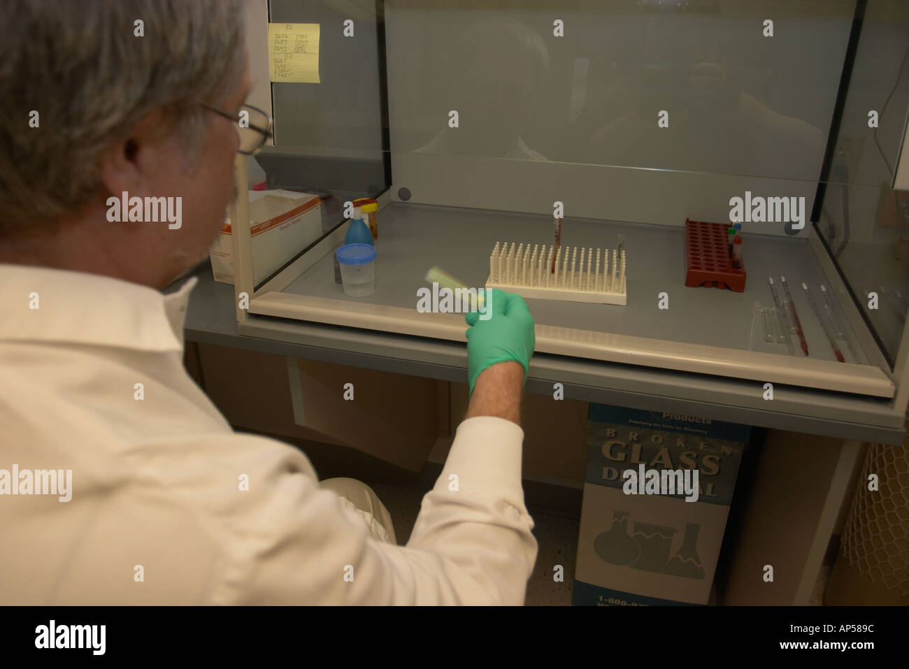 Toxocologist testing blood for traces of poison Nebraska State Patrol ...
