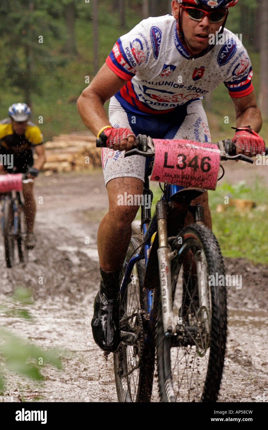mtb race rider Stock Photo - Alamy