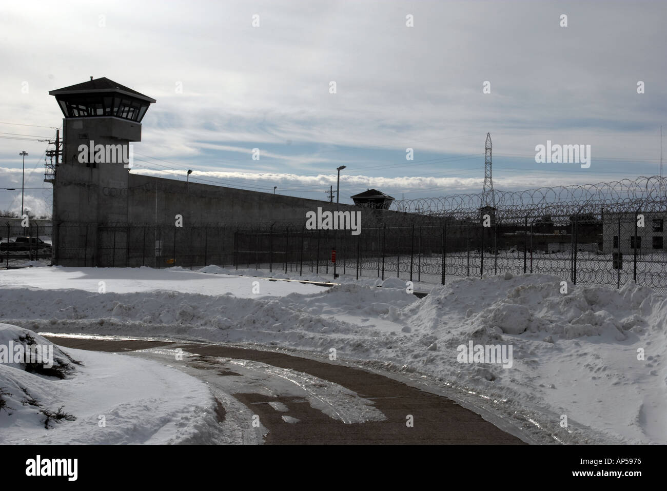 Prison guard tower hi-res stock photography and images - Alamy