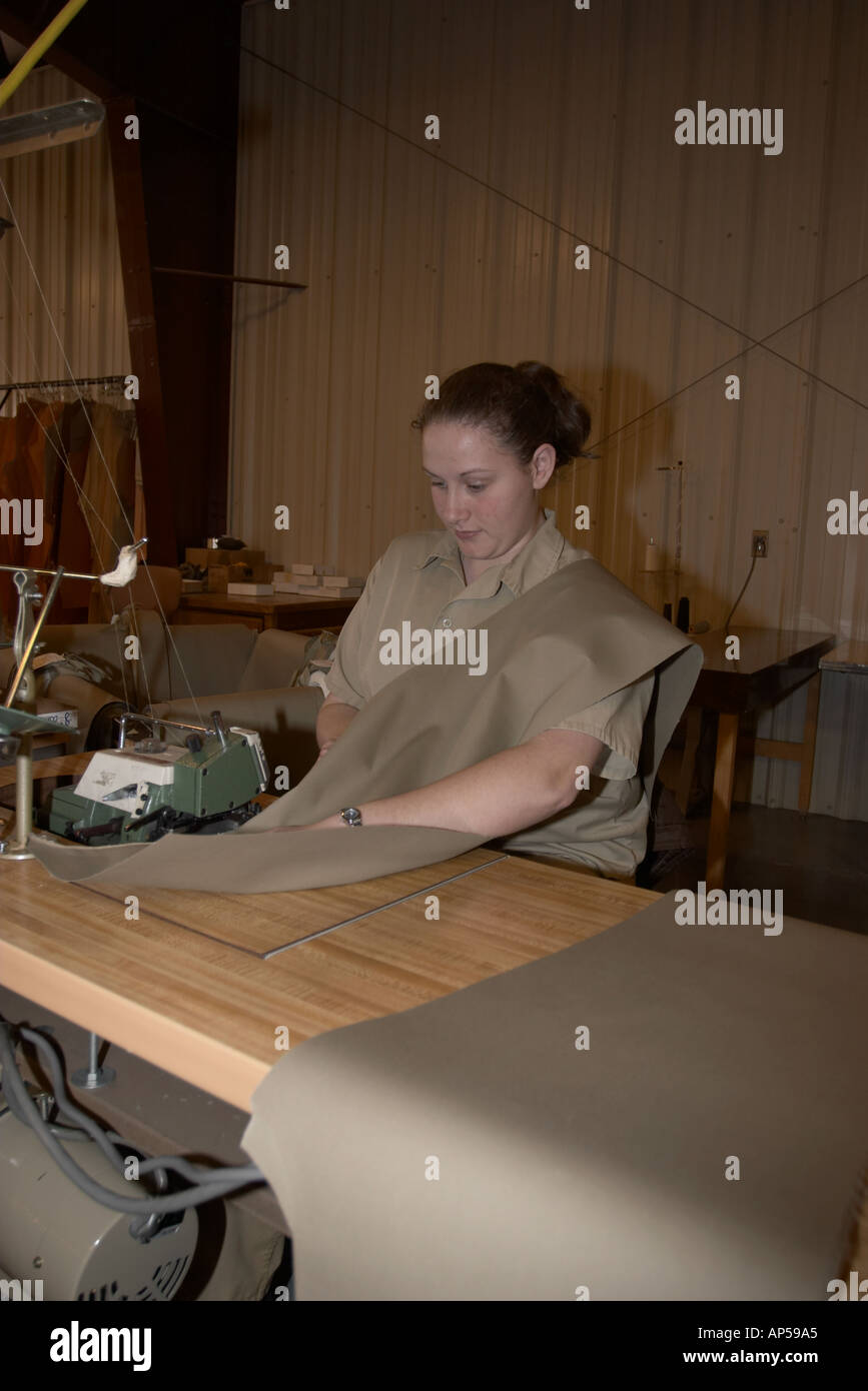 Female inmate sewing hi-res stock photography and images - Alamy