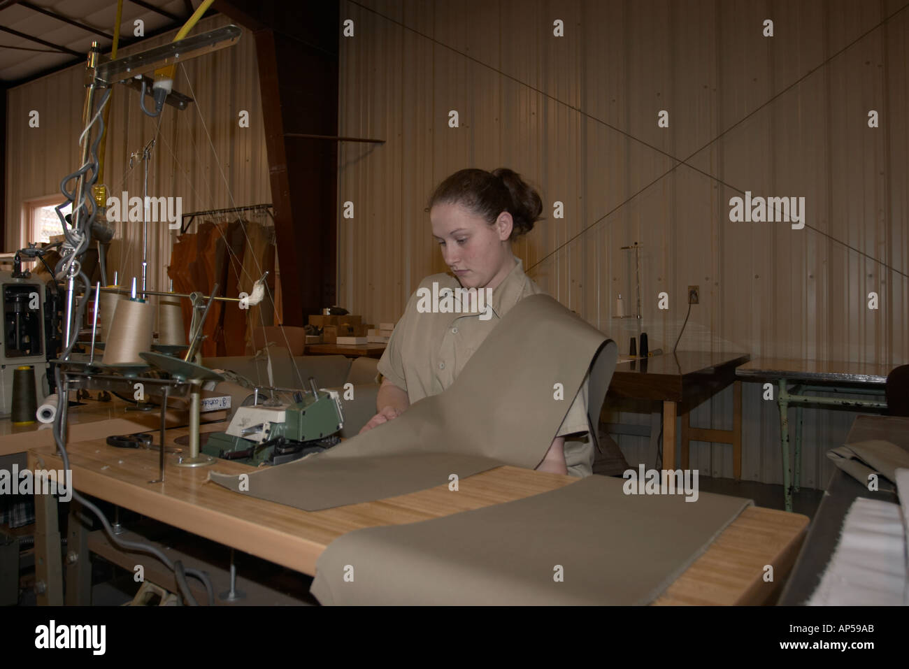 Female inmate sewing hi-res stock photography and images - Alamy
