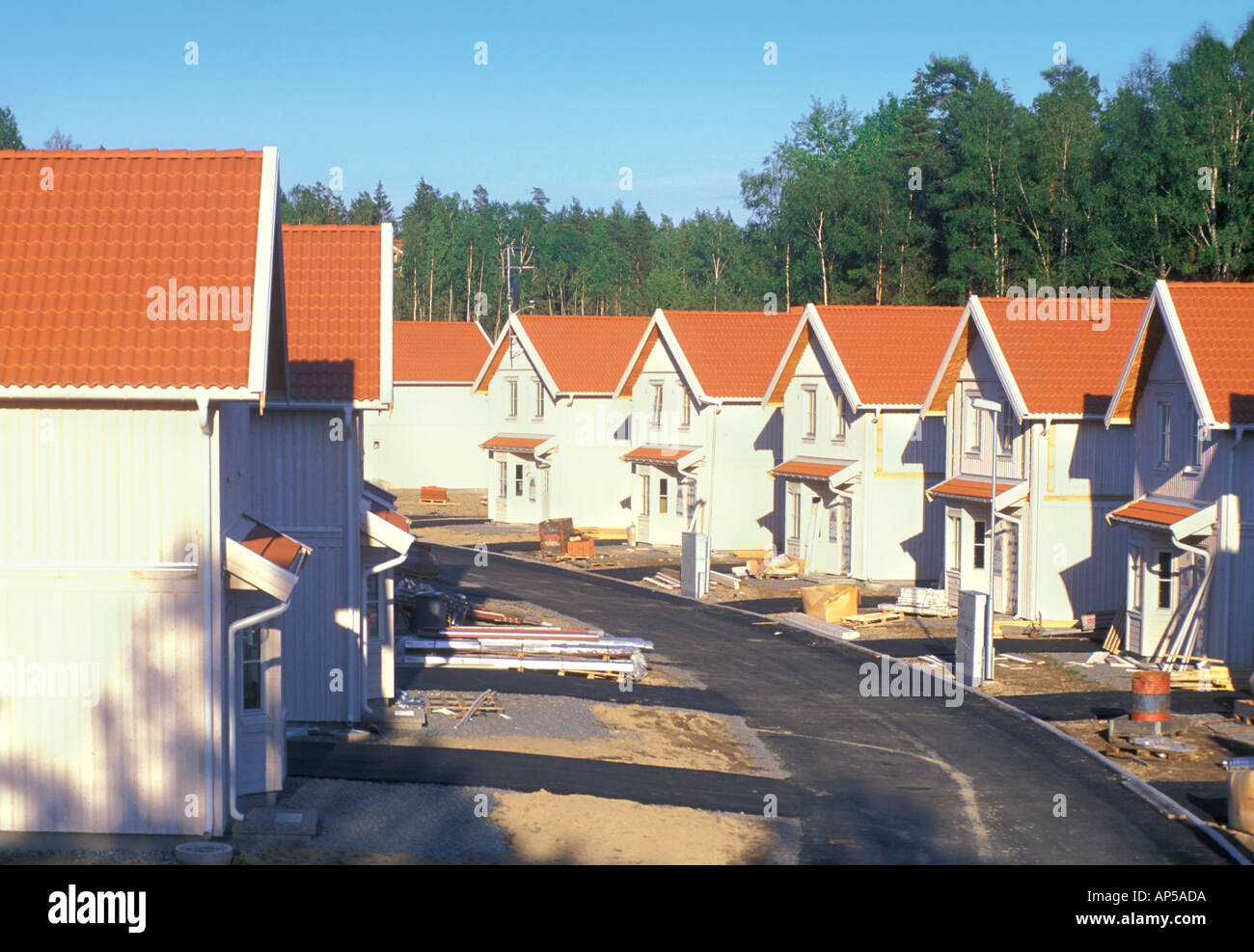 SWEDEN STOCKHOLM BUILDING NEW SUBURBS Stock Photo - Alamy