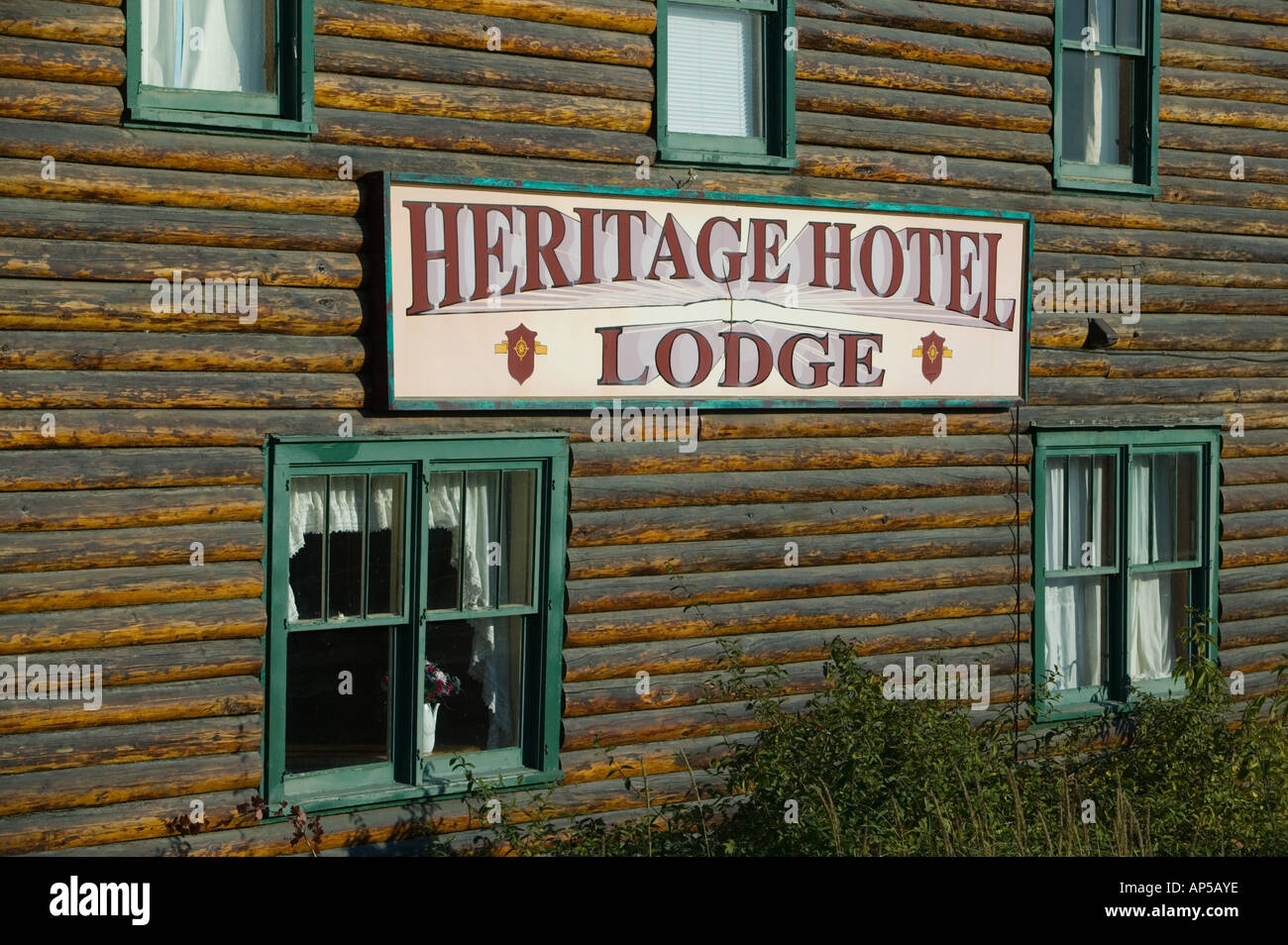 USA, ALASKA, KENAI PENINSULA, HOMER: Homer Detail / Heritage Hotel ...