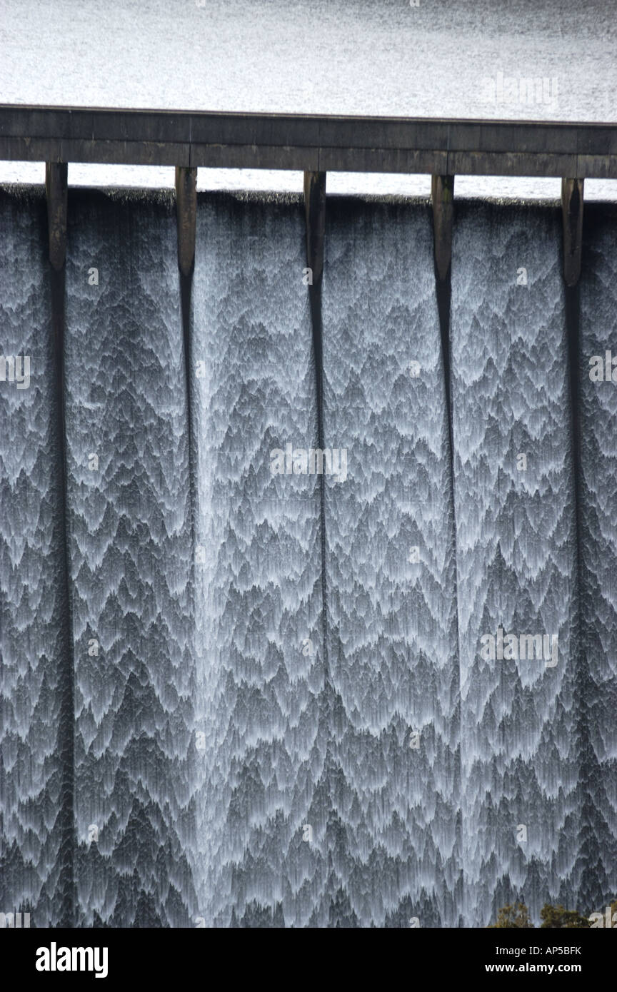 Meldon reservoir and dam in Dartmoor National Park Devon England Stock ...