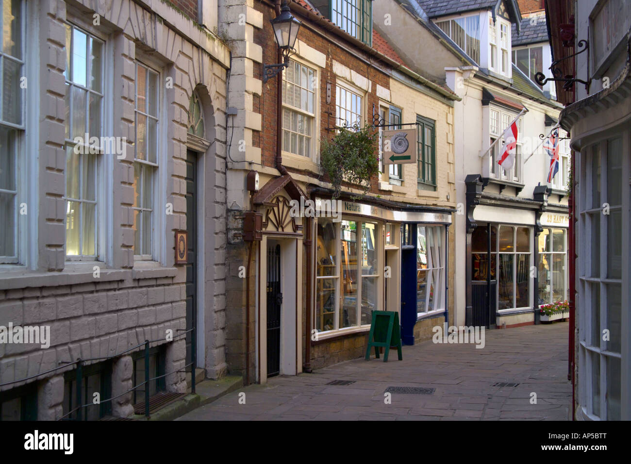 Grape Lane Whitby Stock Photo - Alamy