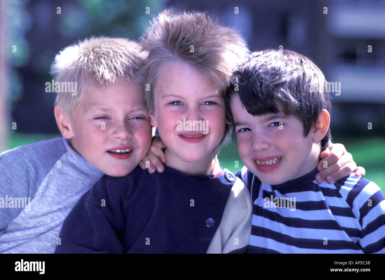 THREE FRIENDS Stock Photo - Alamy