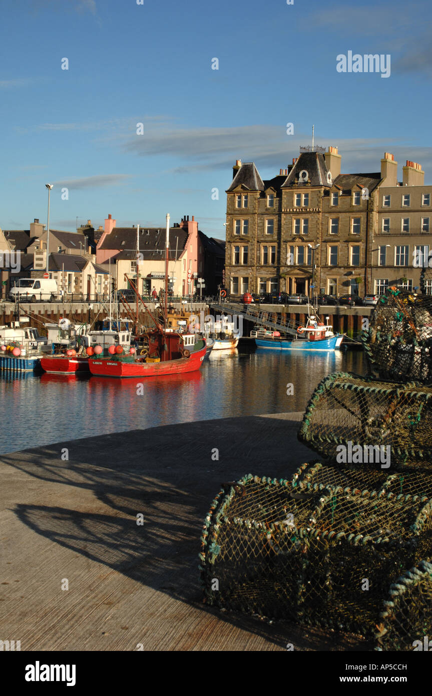 Kirkwall harbour on Orkney Mainland Scotland Stock Photo - Alamy