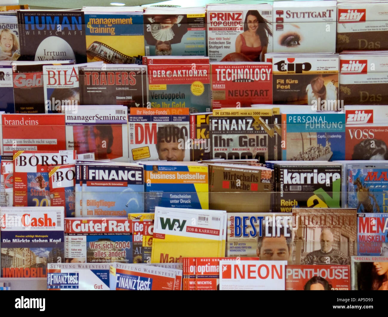 German magazines hi-res stock photography and images - Alamy