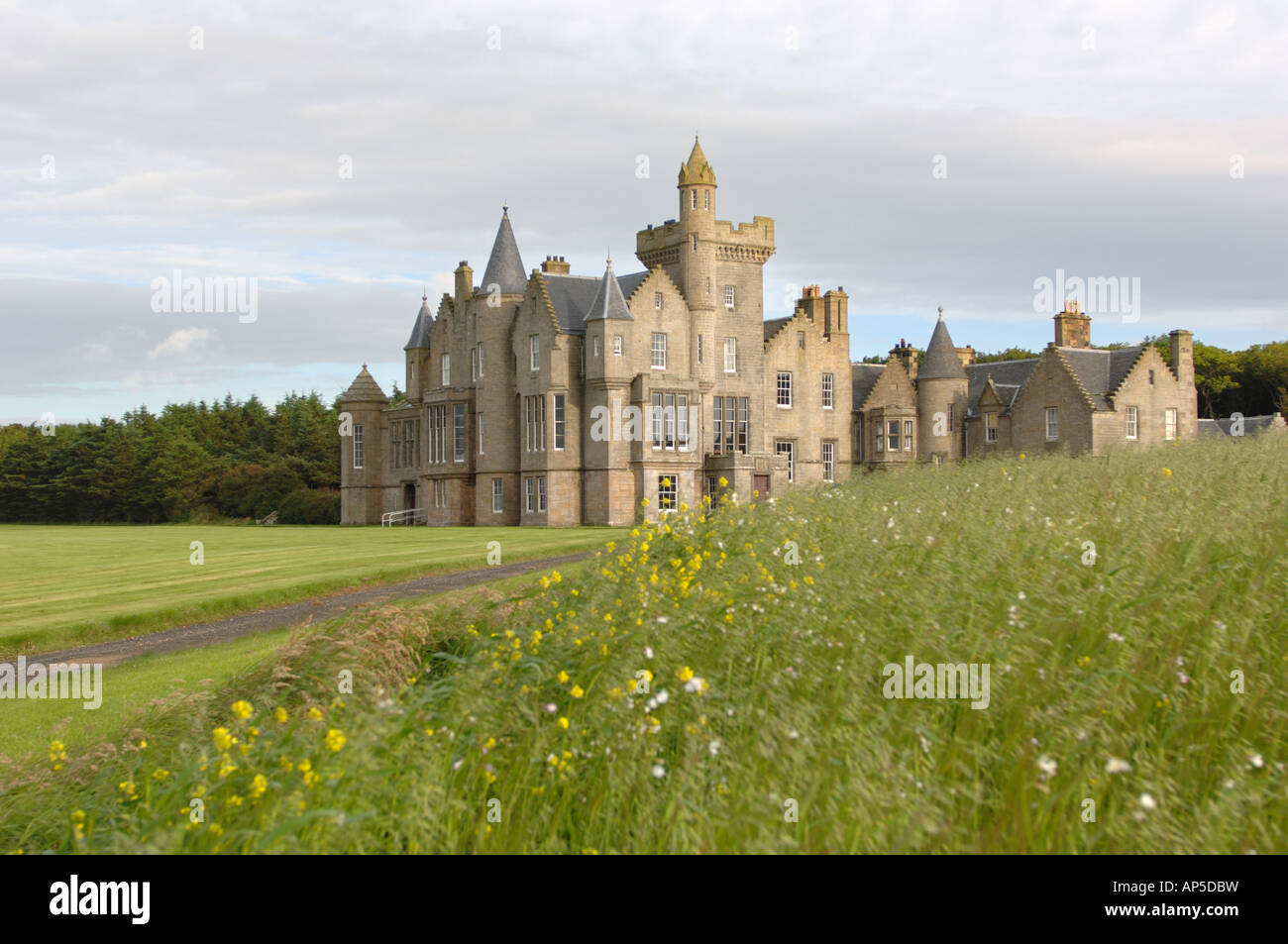 Balfour Castle Shapinsay Island Shapinsay Orkney Scotland Stock Photo ...