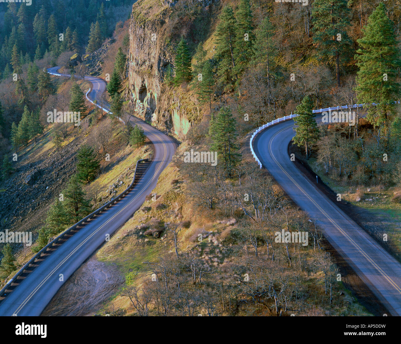 Back roads in the pacific northwest Stock Photo - Alamy