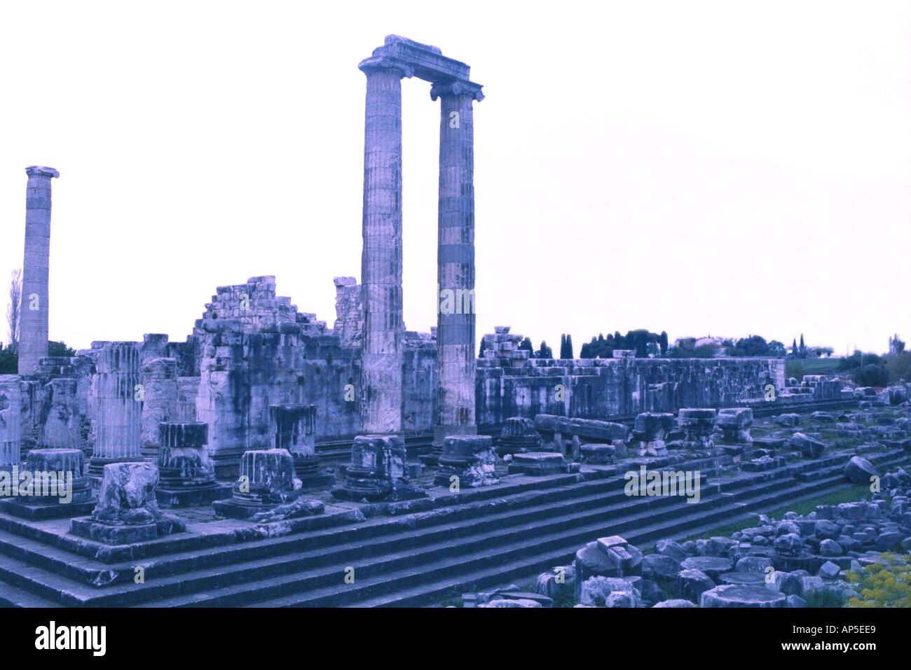 ancient roman ruins of inland Turkey Turkey Stock Photo - Alamy