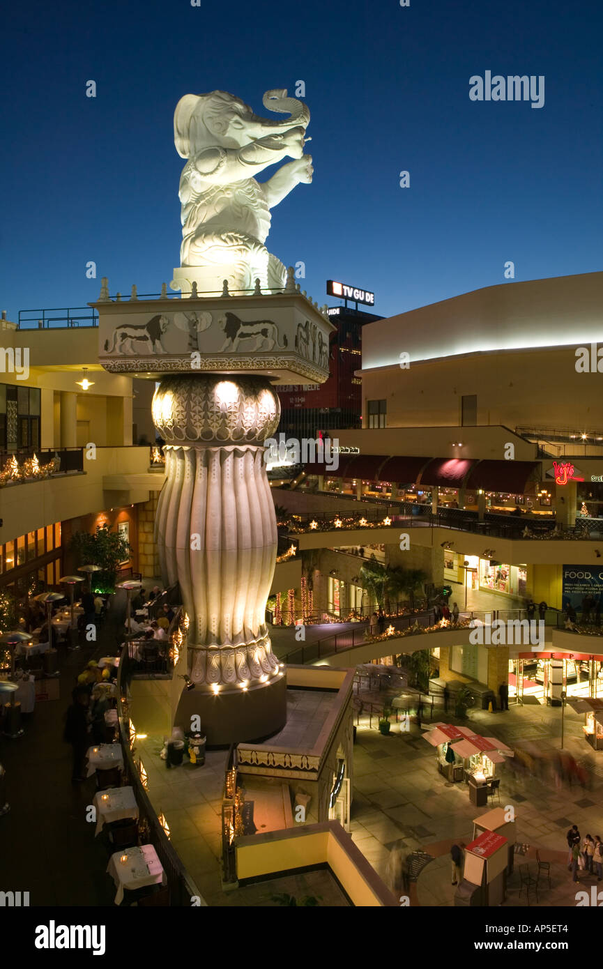 USA, California, Los Angeles, Hollywood: Hollywood & Highland Shopping ...
