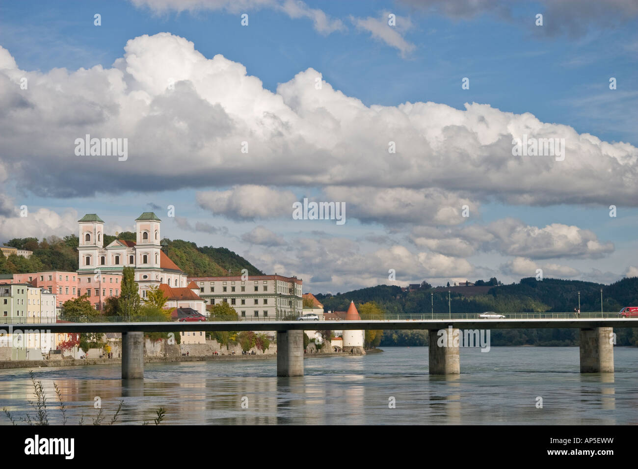 Germany bridge over inn hi-res stock photography and images - Alamy
