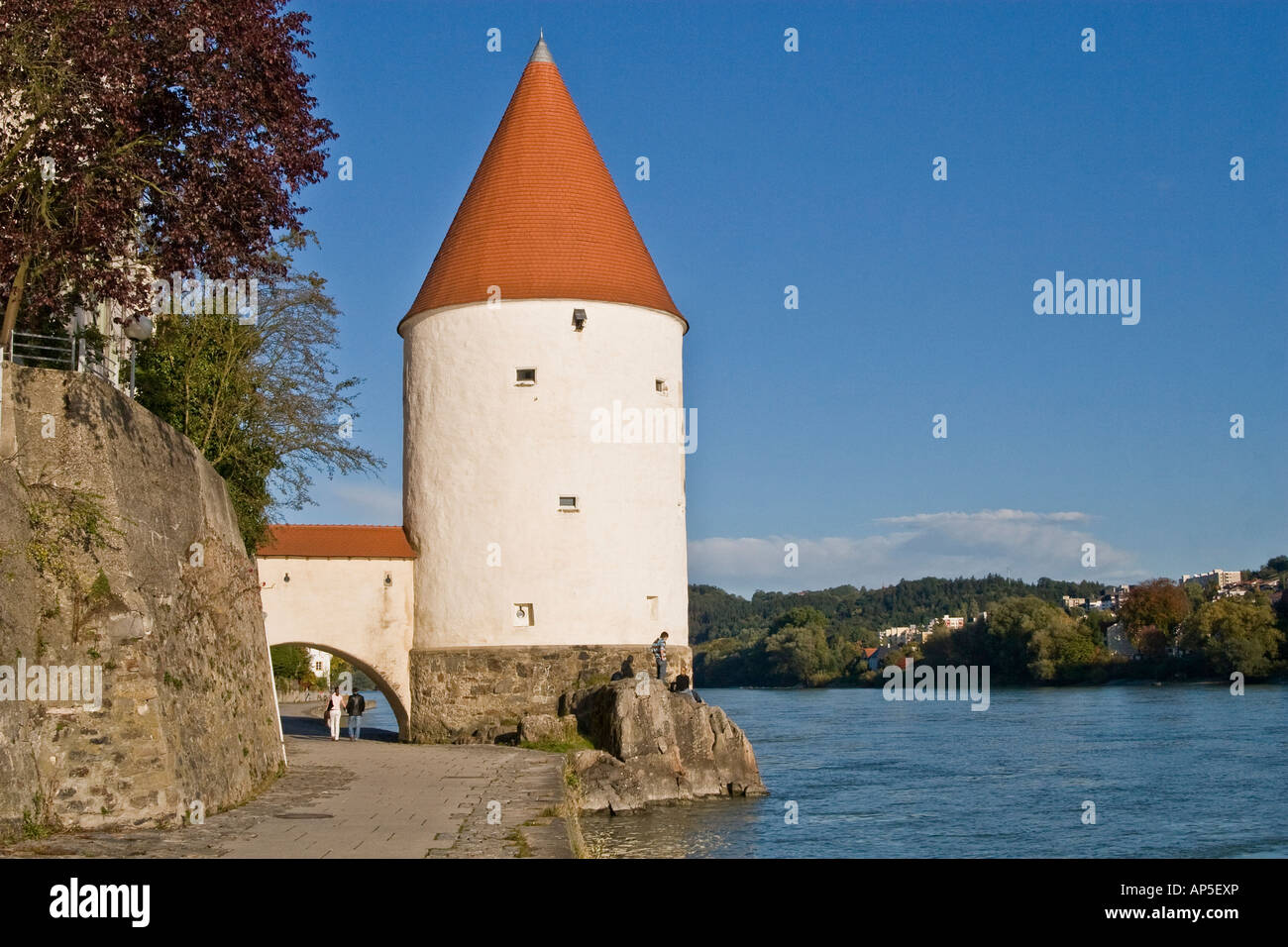 Schaiblingsturm tower passau hi-res stock photography and images - Alamy
