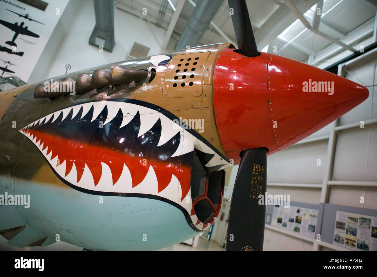 USA, California, Palm Springs: Palm Springs Air Museum, WW2 Era P, 40 ...