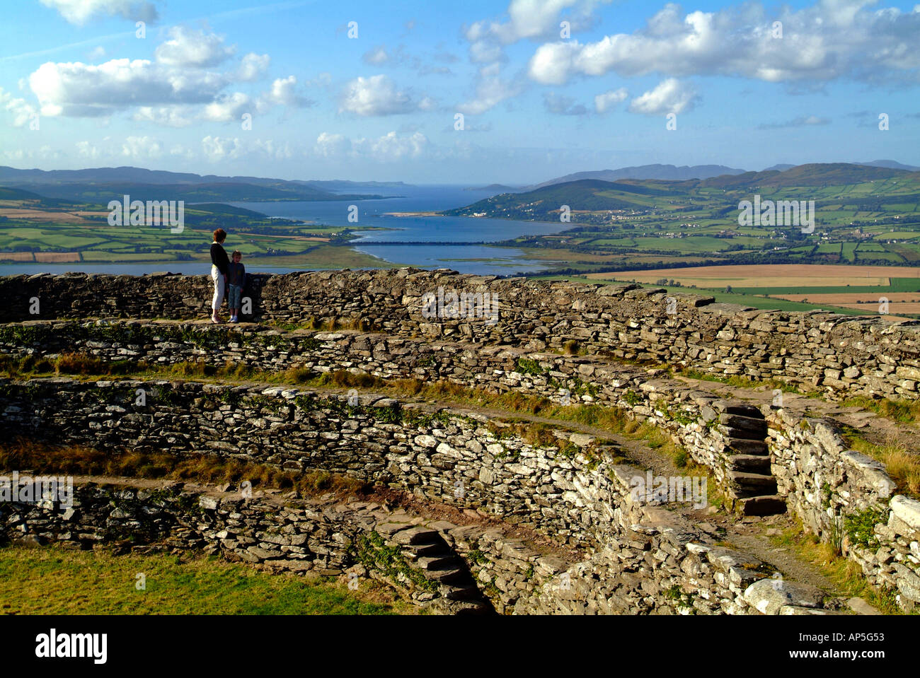 Grianan of Aileach, County Donegal, Ireland Stock Photo - Alamy