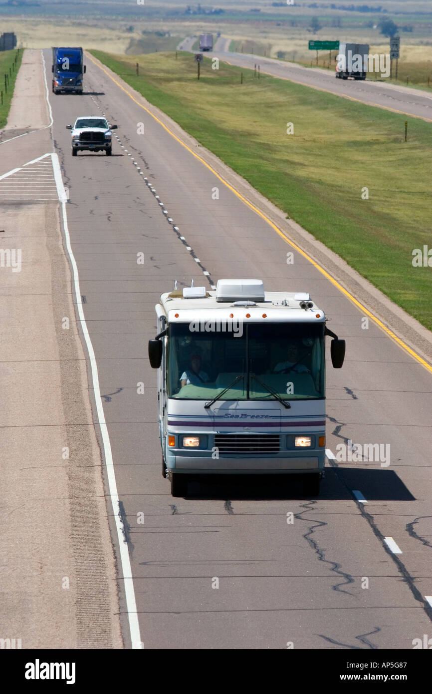 Interstate camper transportation hi-res stock photography and images ...
