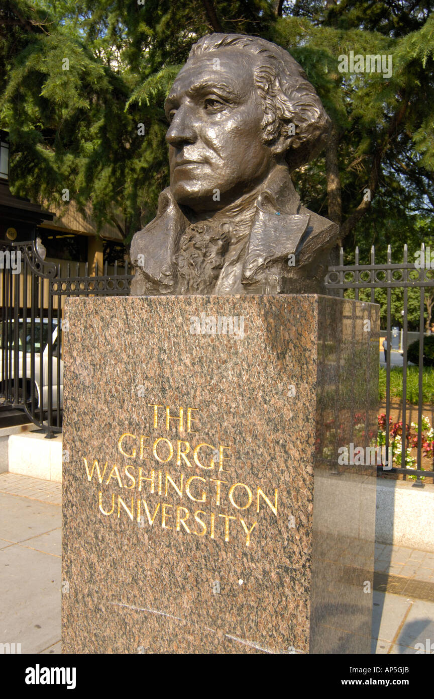 Washington, DC, statue of George Washington, George Washington ...