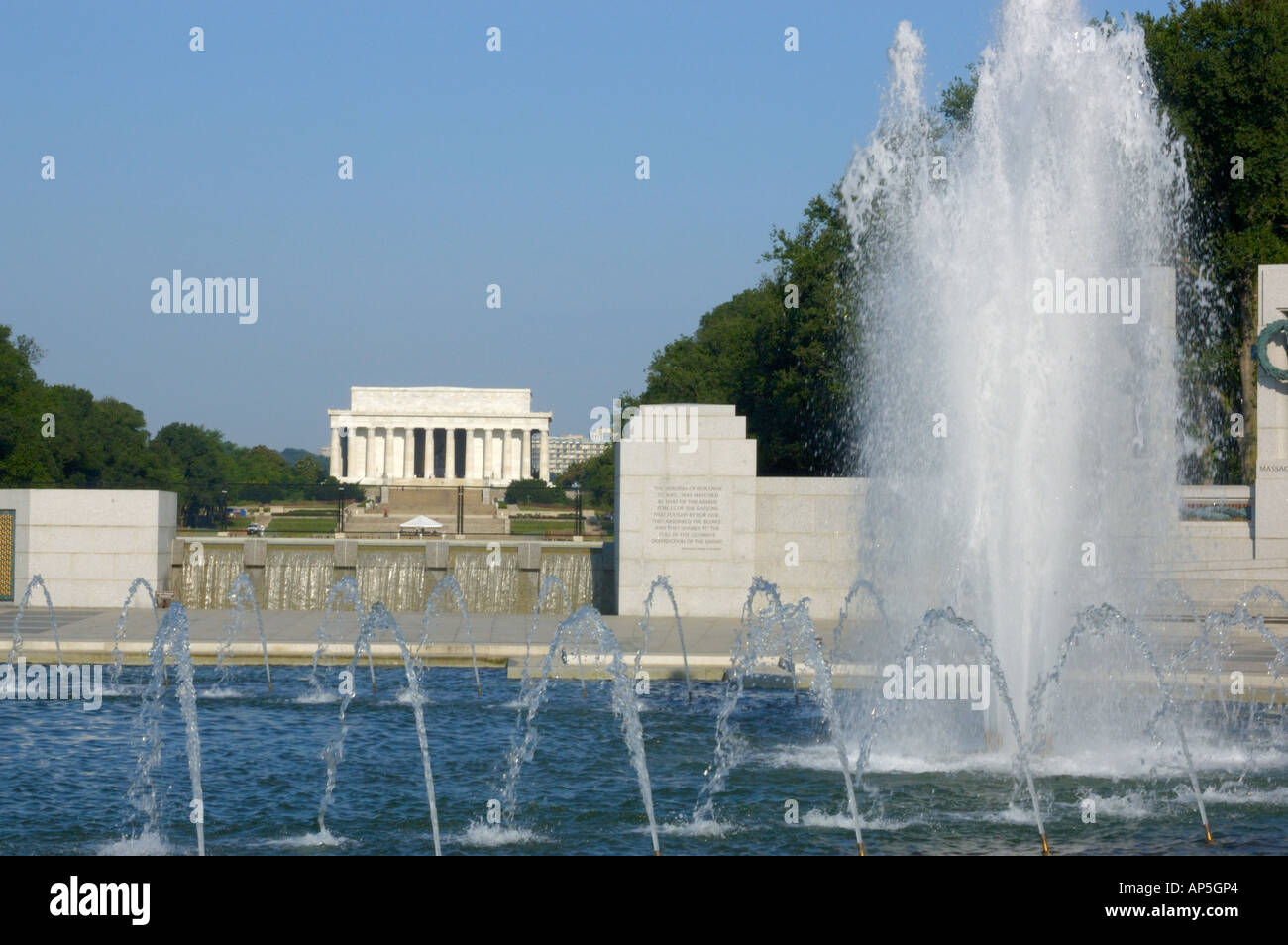 Abraham lincoln wwii memorial hi-res stock photography and images - Alamy