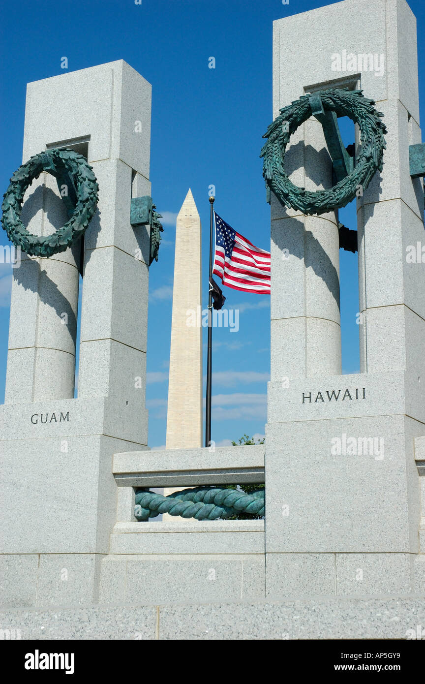 Washington, DC, National WWII Memorial Stock Photo - Alamy