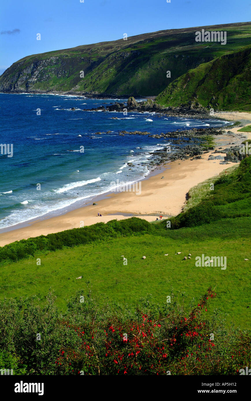 Ireland irish county donegal moville hi-res stock photography and ...