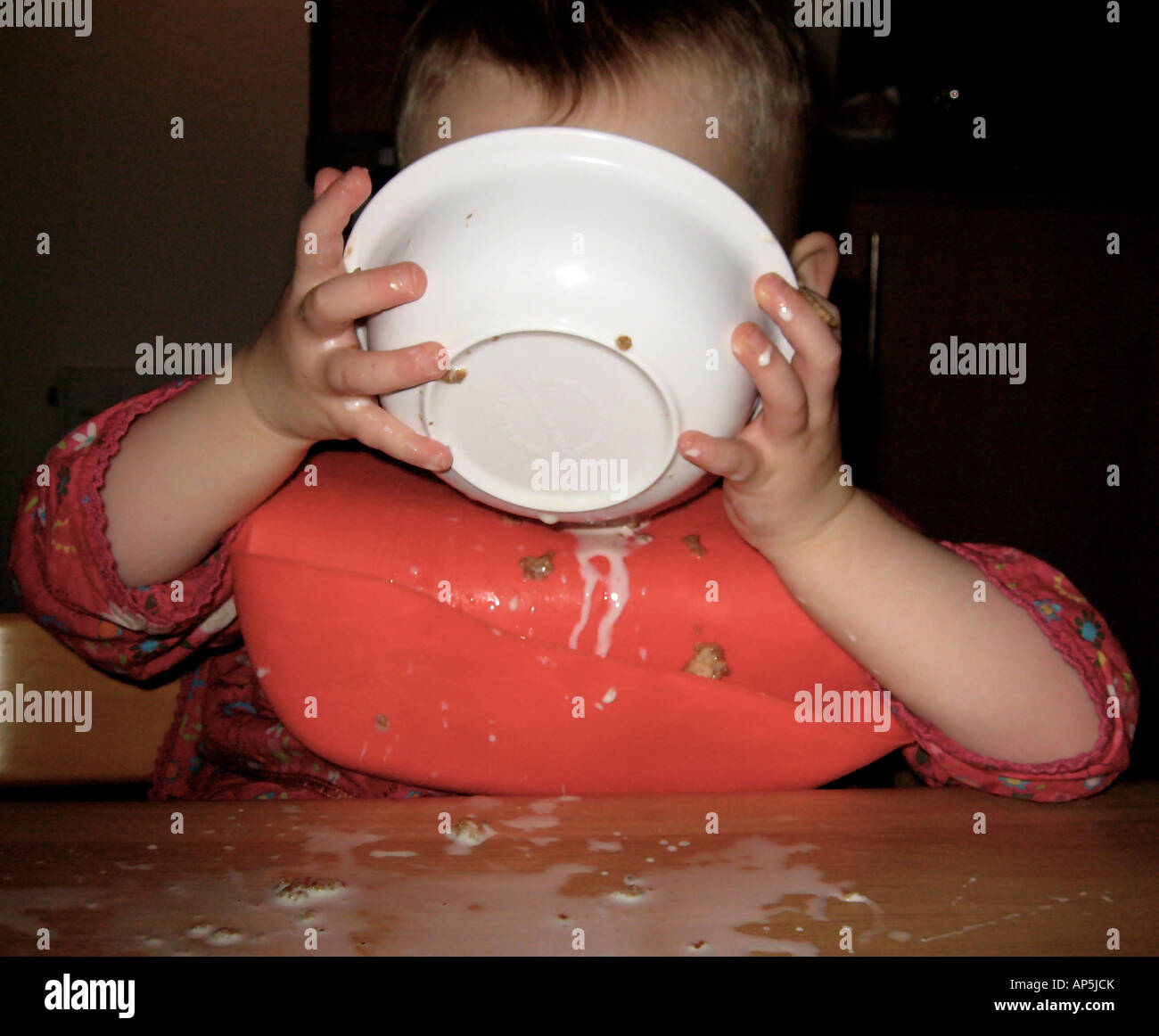 Spilled milk child hi-res stock photography and images - Alamy