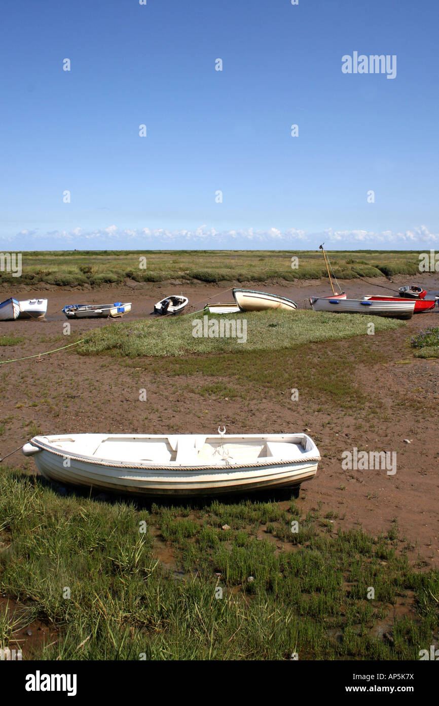 Morston backwater salt marsh norfolk hi-res stock photography and ...