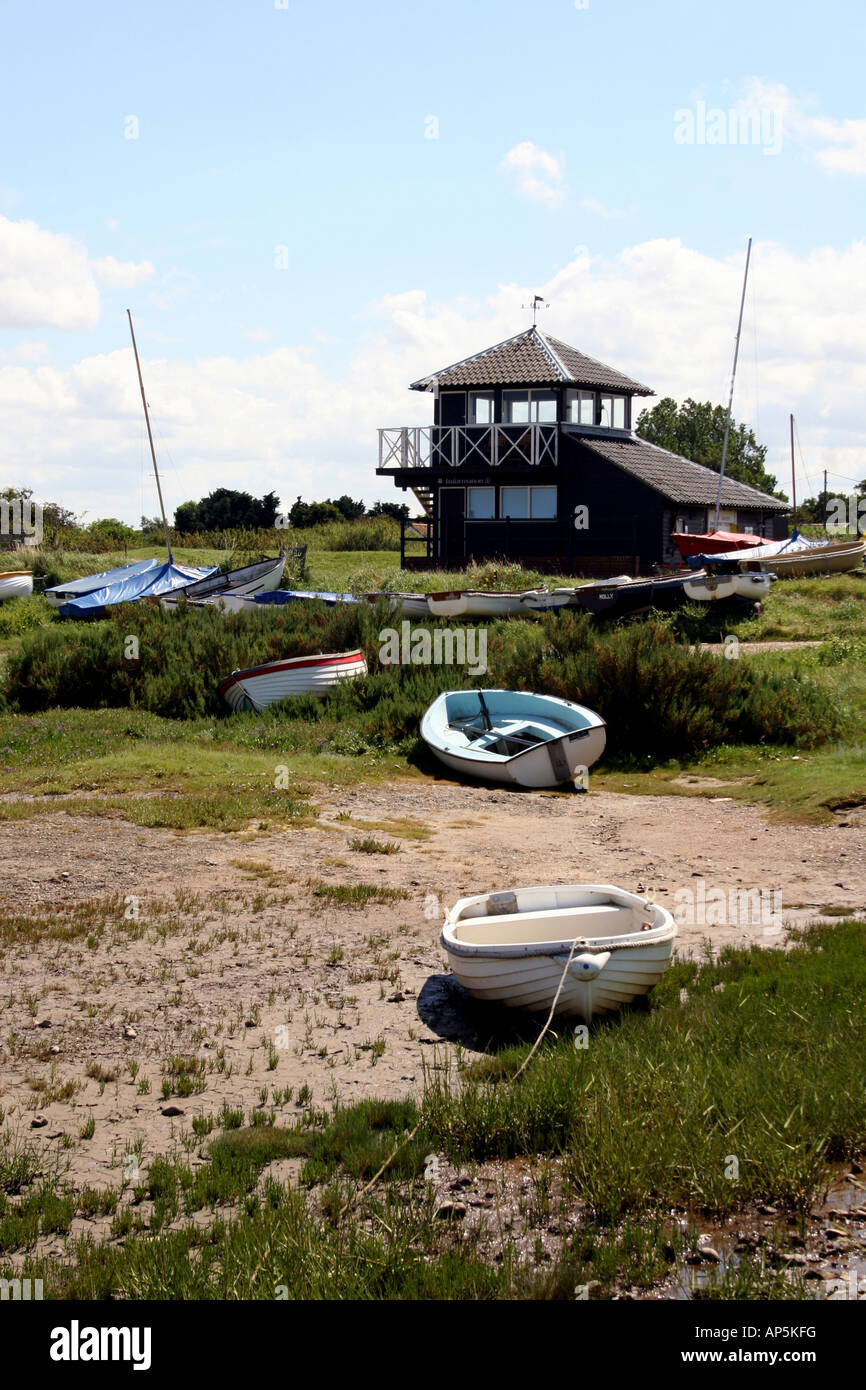 Morston backwater salt marsh norfolk hi-res stock photography and ...