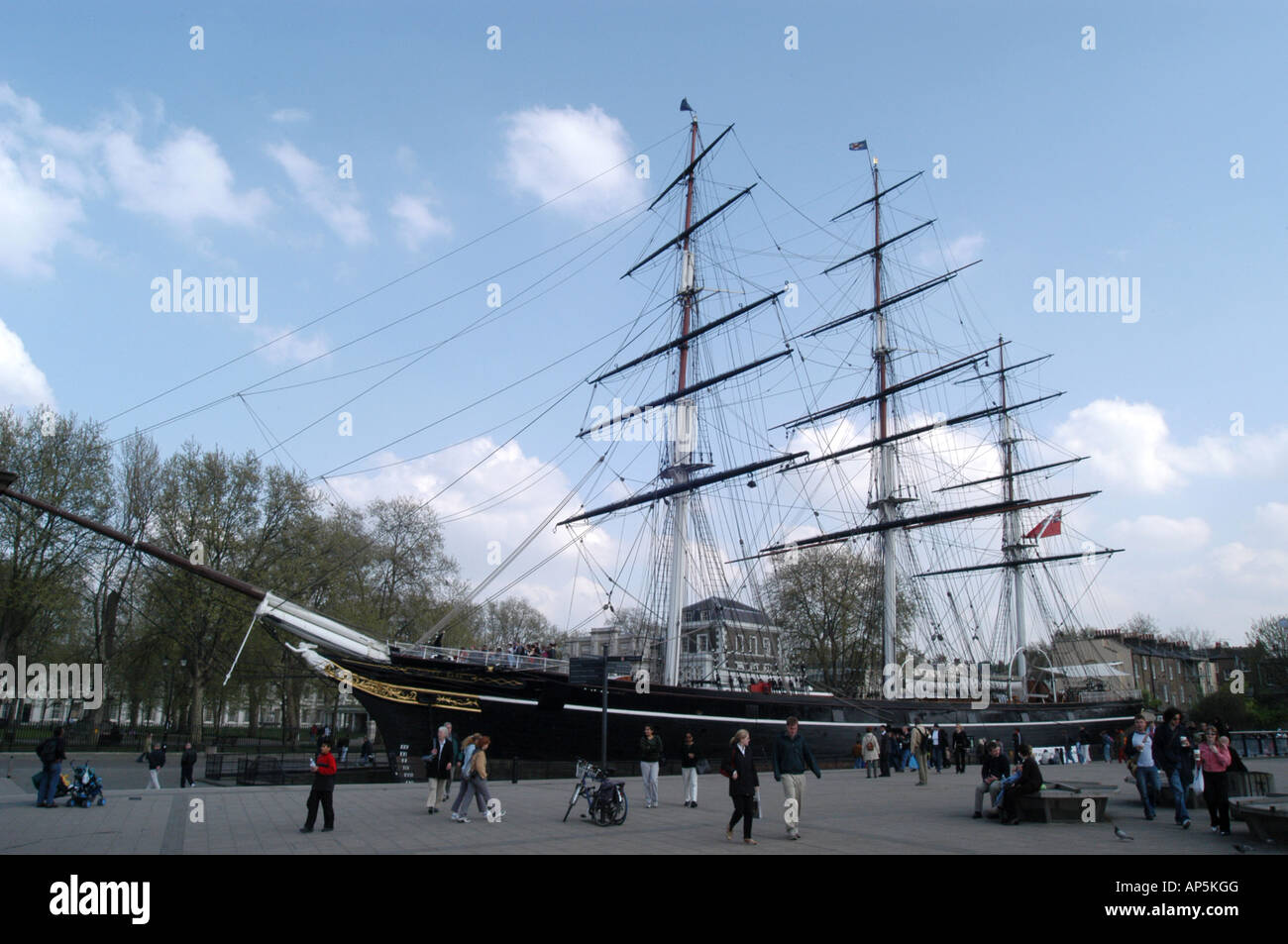 The Cutty Sark is a clipper ship Stock Photo - Alamy