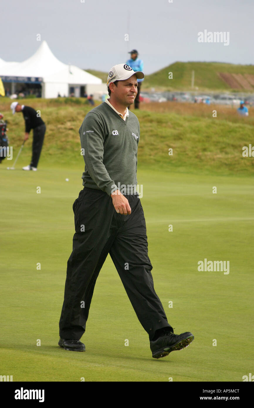 David Howell professional English golfer Stock Photo - Alamy