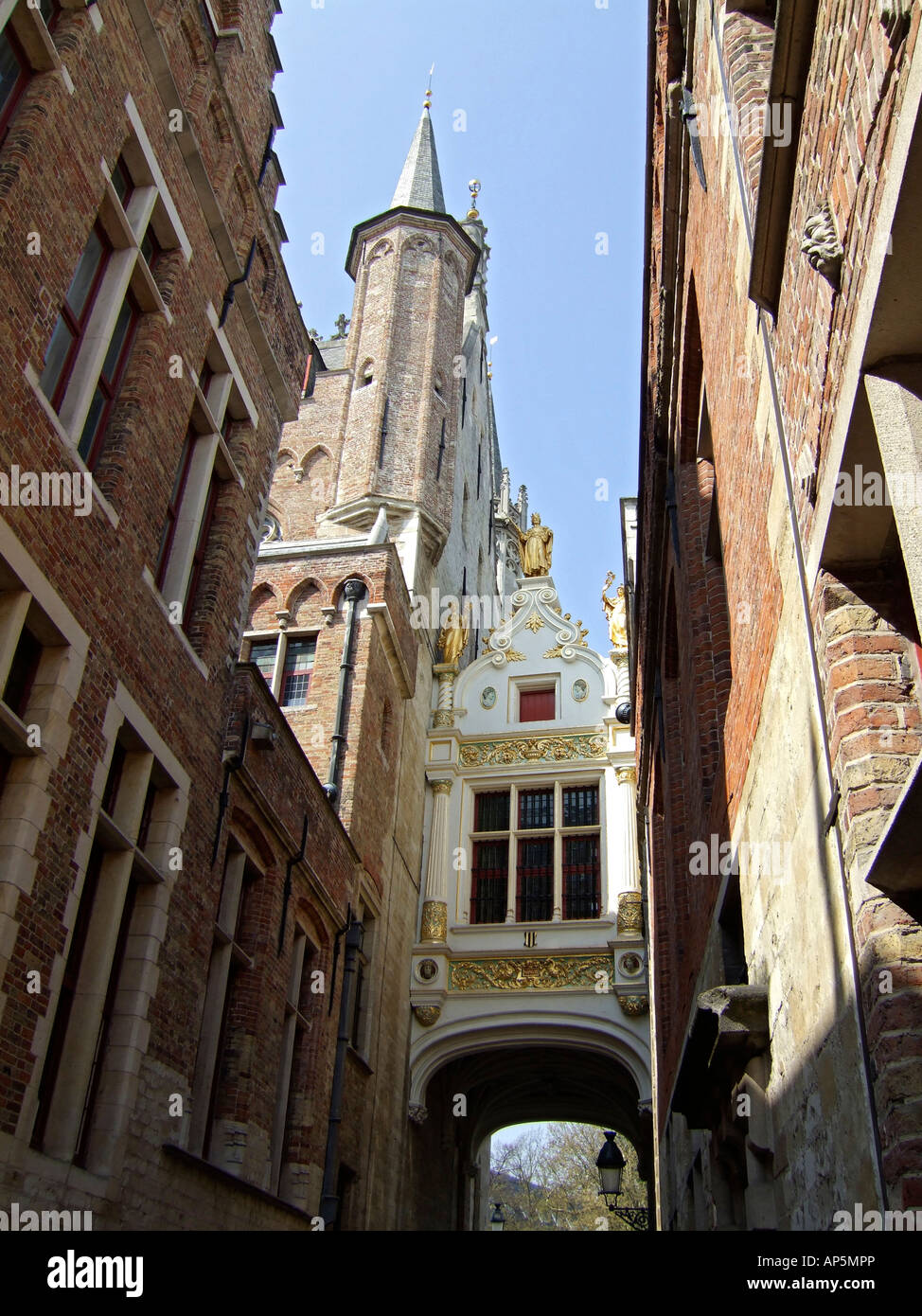 Traditional buildings in central Bruges, Belgium Stock Photo - Alamy