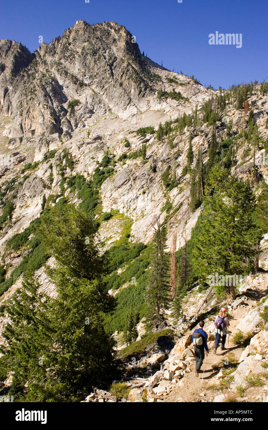 Sawtooth lake trail idaho hi-res stock photography and images - Alamy