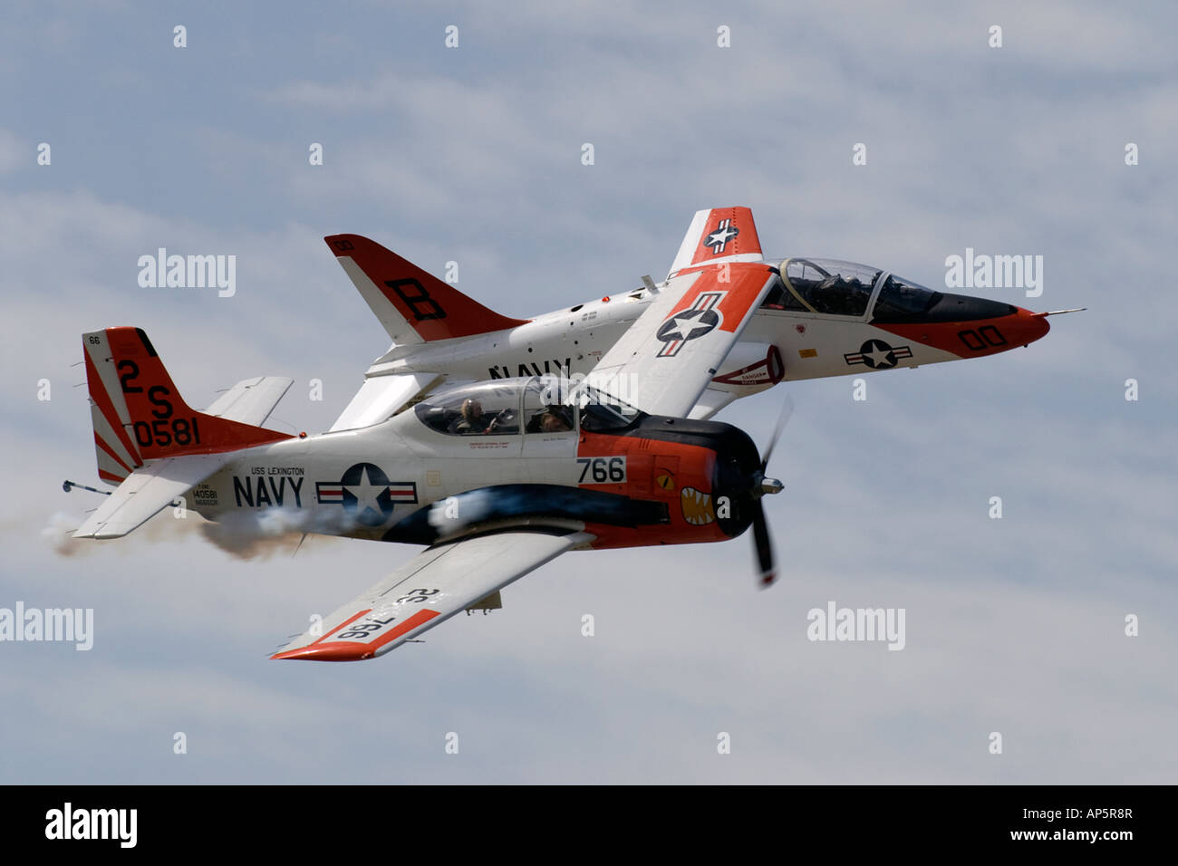 Navy Training Aircraft Stock Photo - Alamy