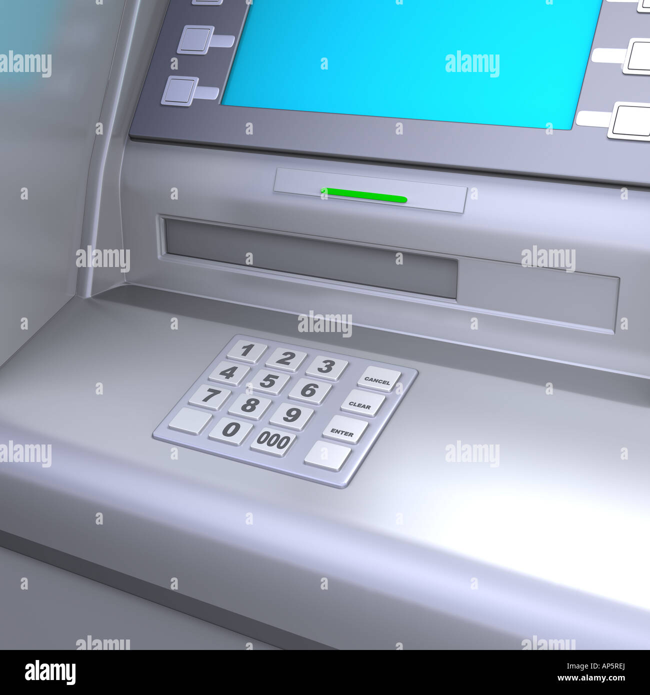 ATM machine Keyboard detail Stock Photo - Alamy