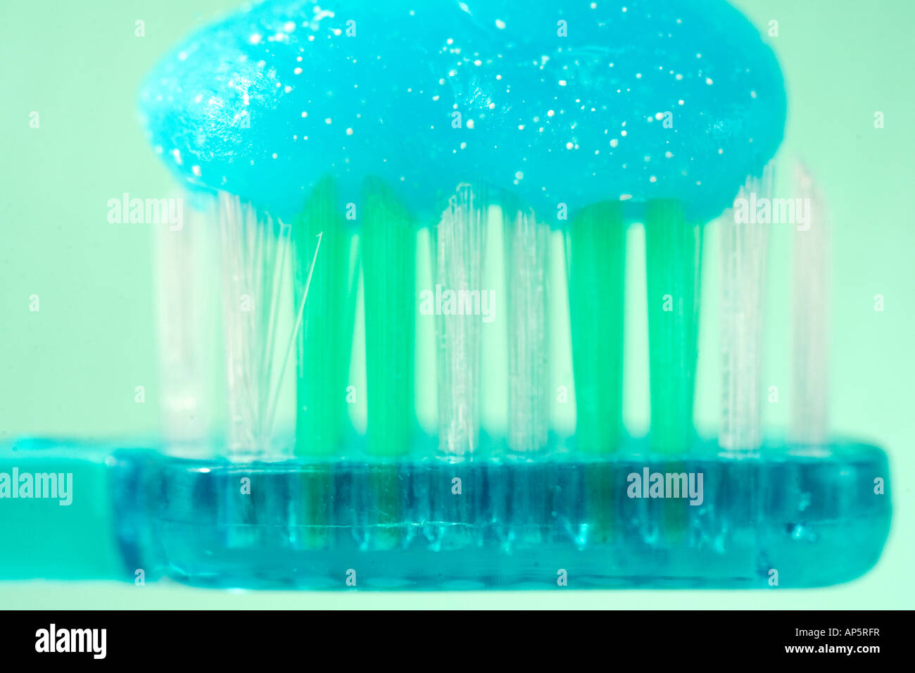 toothbrush with toothpaste Stock Photo - Alamy