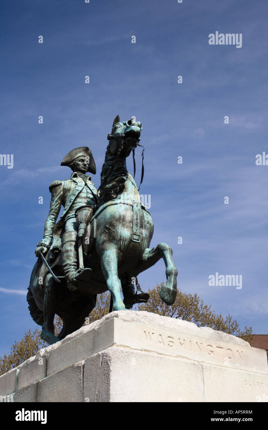 George Washington statue Stock Photo - Alamy