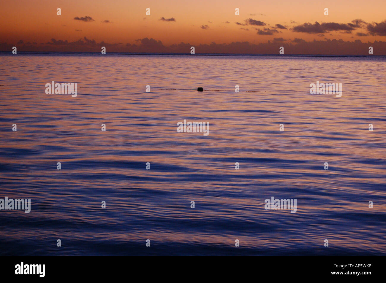 Afterglow sunset mauritius hi-res stock photography and images - Alamy