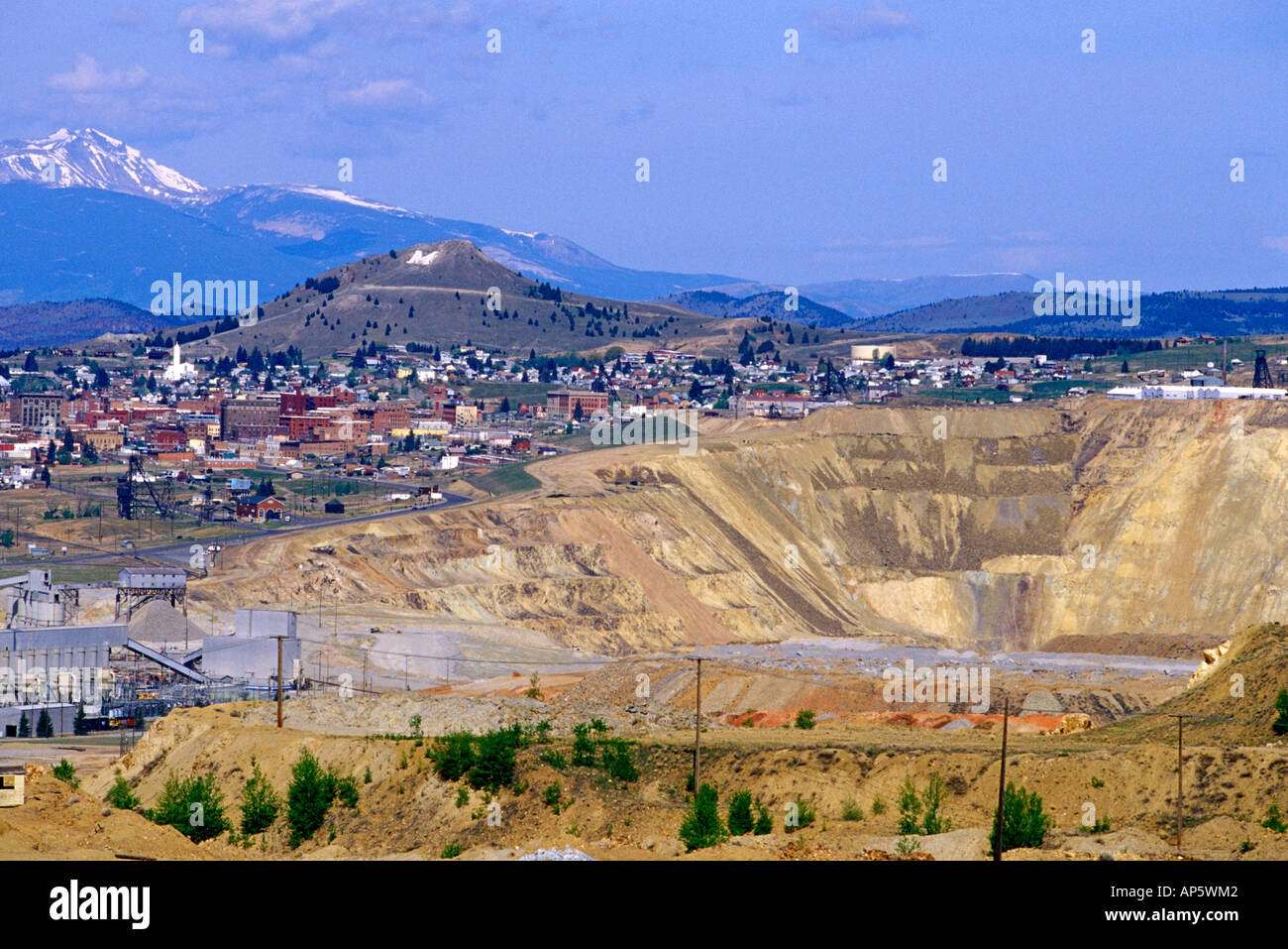 Berkeley Pit in Butte, Montana Stock Photo - Alamy