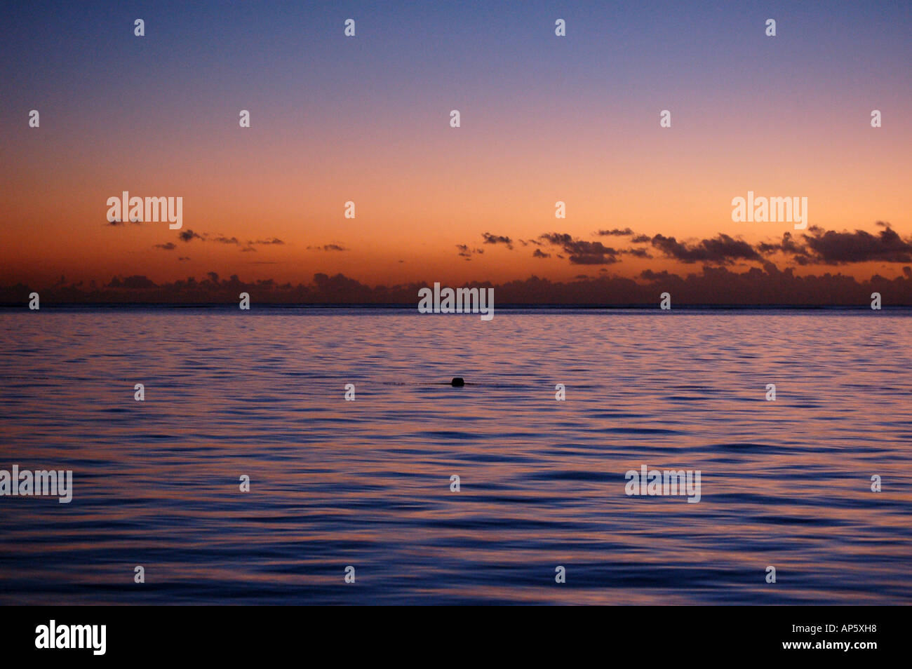 Stunning sunset, Mauritius Stock Photo - Alamy