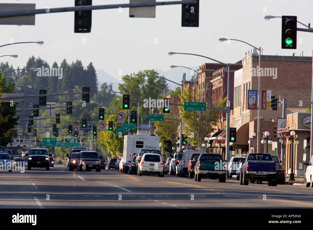 Kalispell montana town hi-res stock photography and images - Alamy