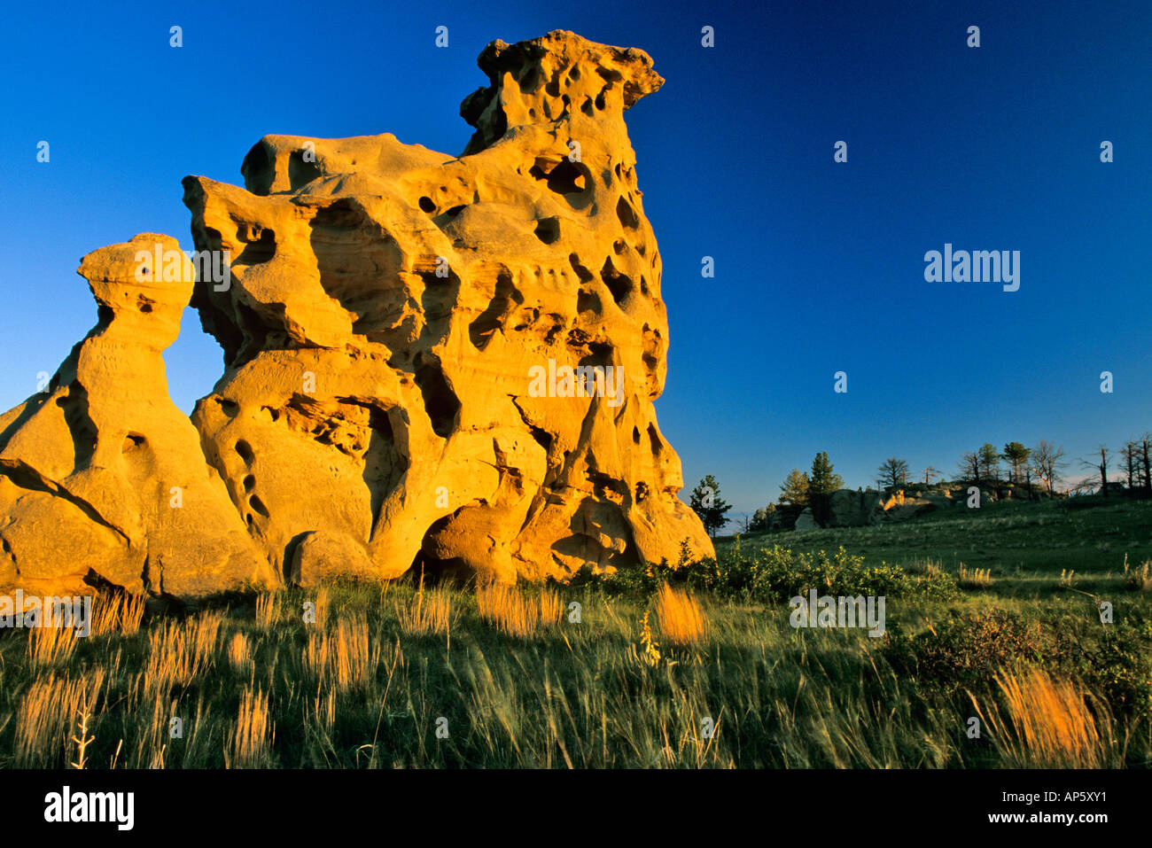 Medicine Rocks State Park near Ekalaka Montana Stock Photo - Alamy