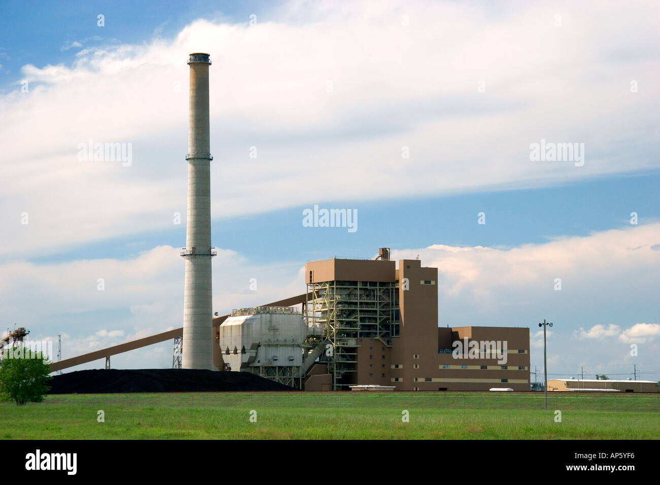 Coal fired power plant at Grand Island Nebraska Stock Photo - Alamy