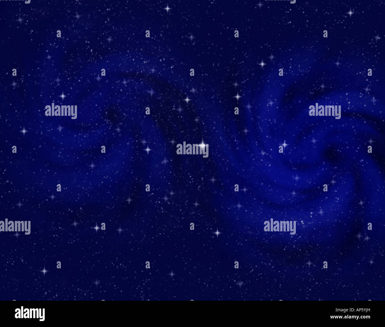 beautiful big starfield background with clouds or nebula Stock Photo ...