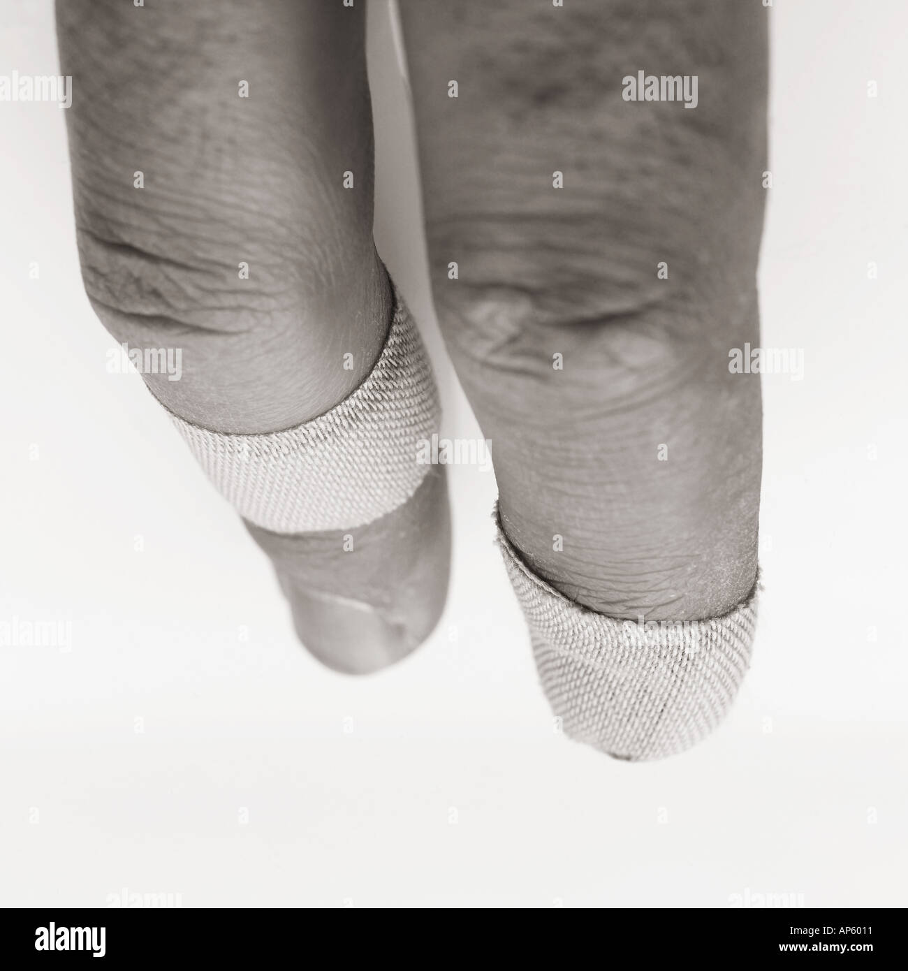 plaster band aid hand Stock Photo - Alamy