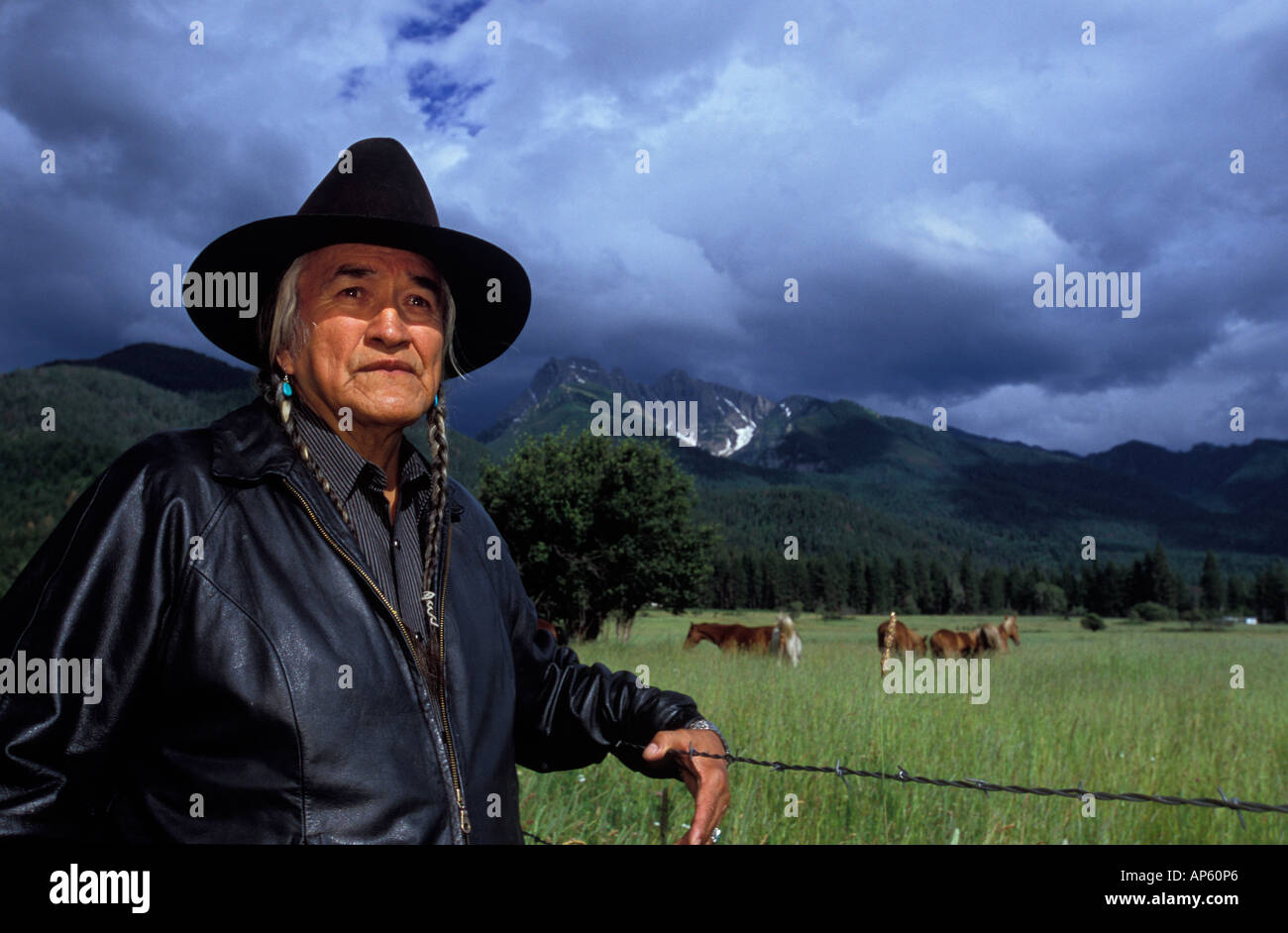 Flathead indian reservation hi-res stock photography and images - Alamy
