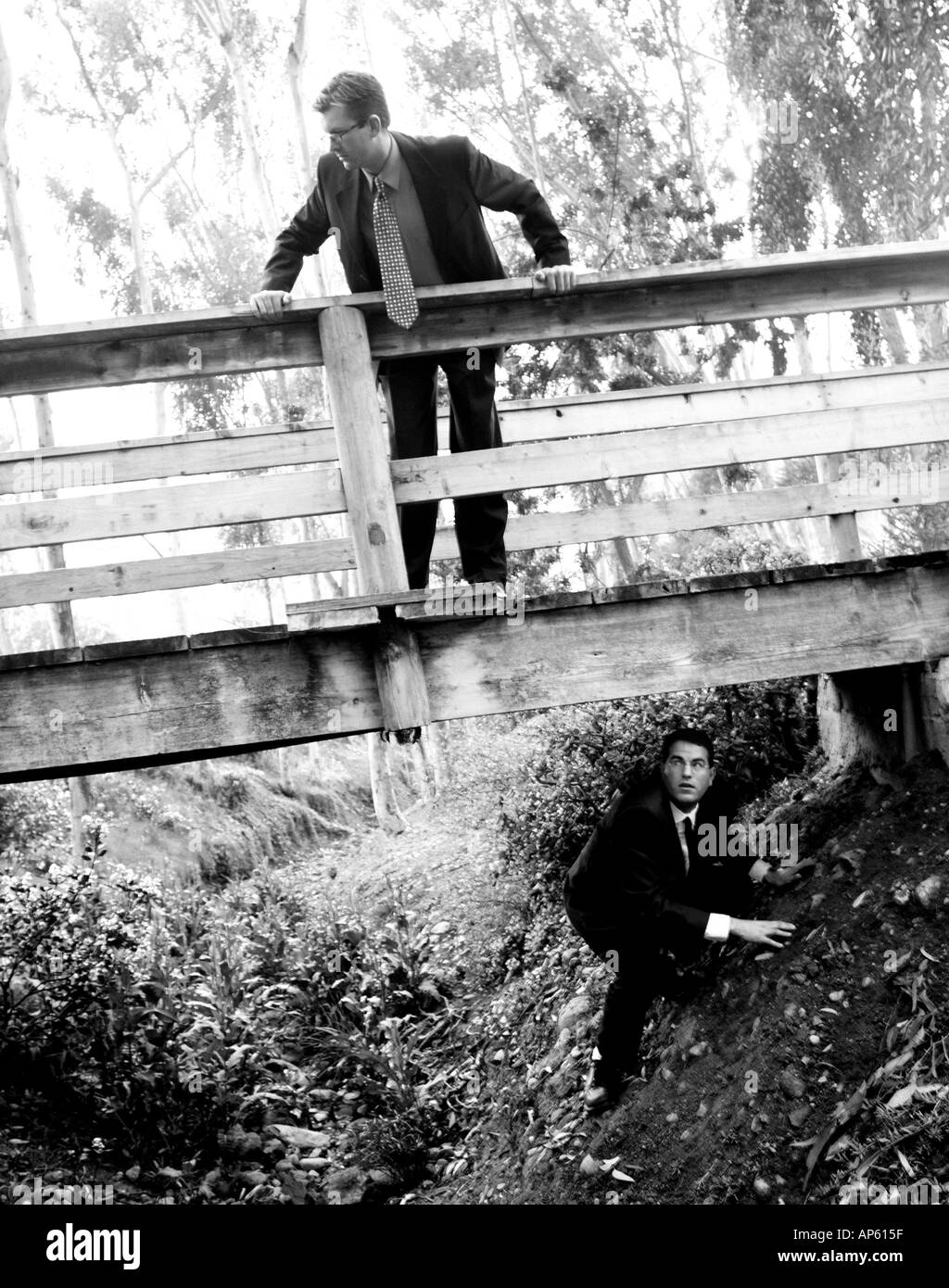 Hiding from boss hi-res stock photography and images - Alamy