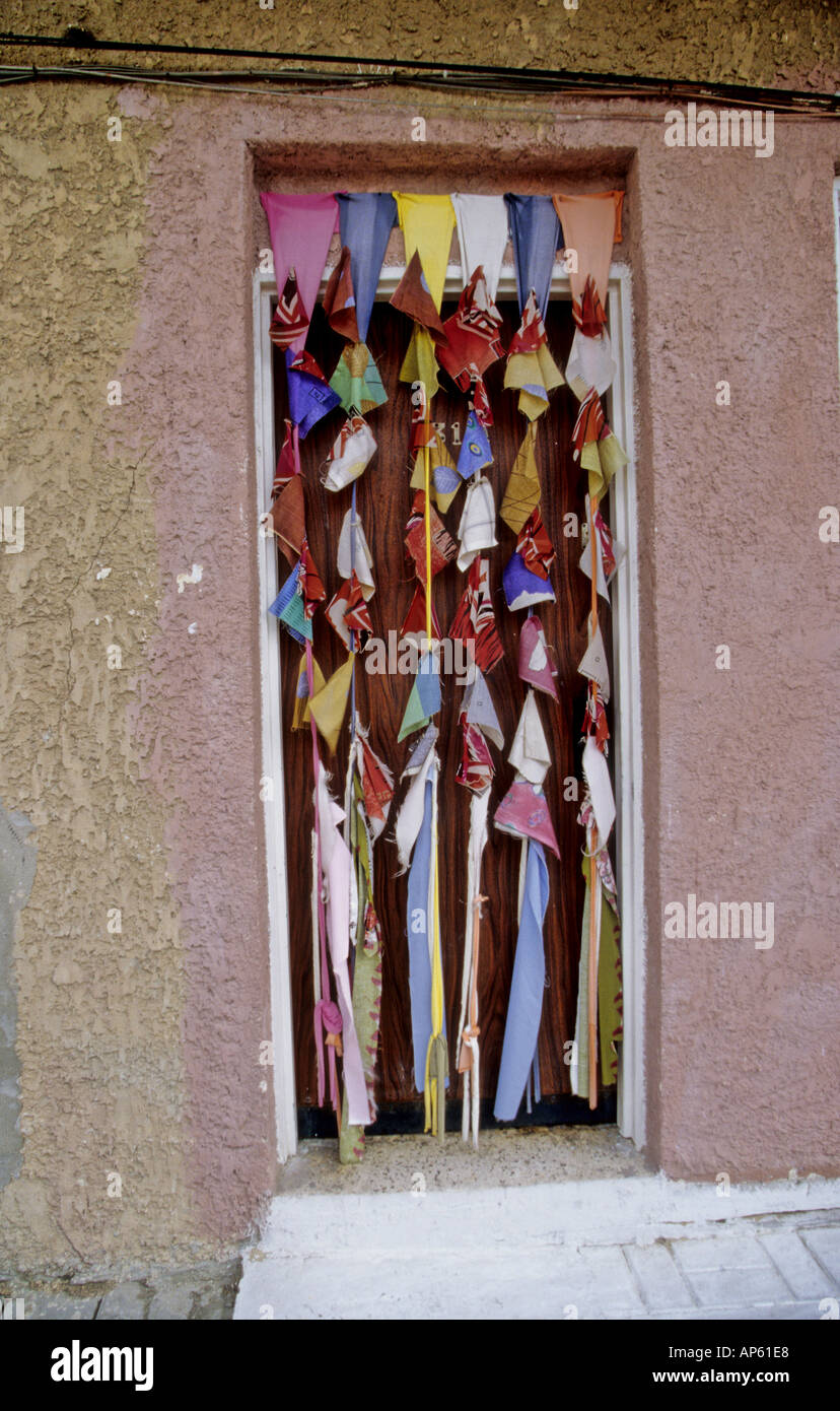 Cloth Door T A Stock Photo - Alamy