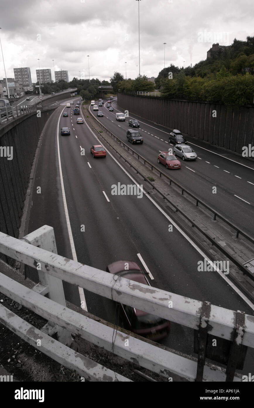 Glasgow bridge m8 hi-res stock photography and images - Alamy