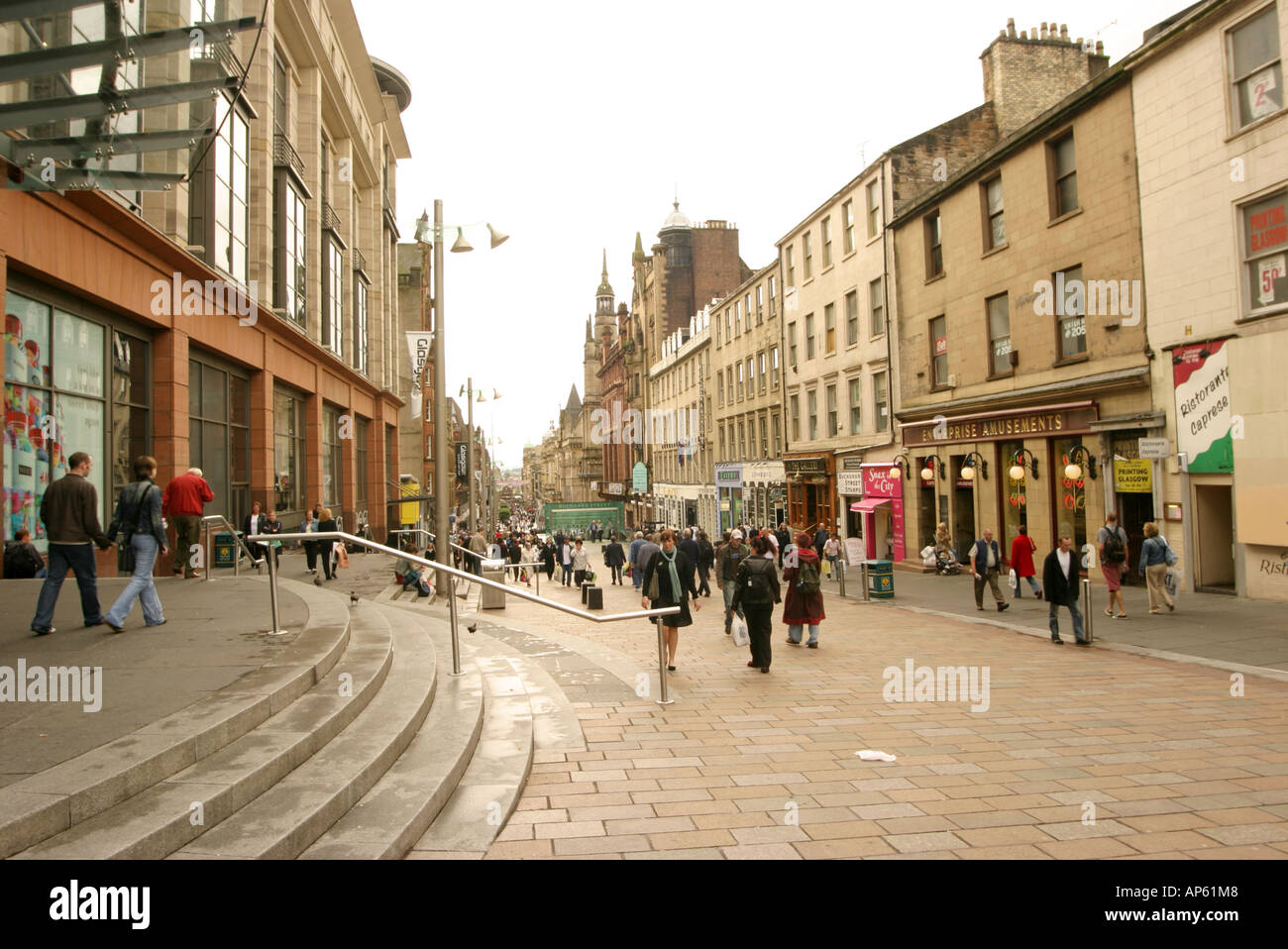 Buchanan street steps hi-res stock photography and images - Alamy