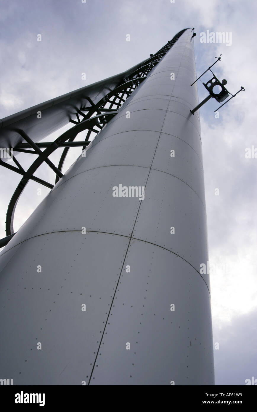 Silver building sky tower observation hi-res stock photography and ...